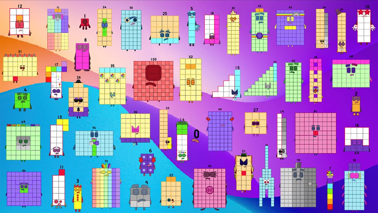 Jolly Numberblocks Super S8 Band (Full Version) Discover the mystery ...