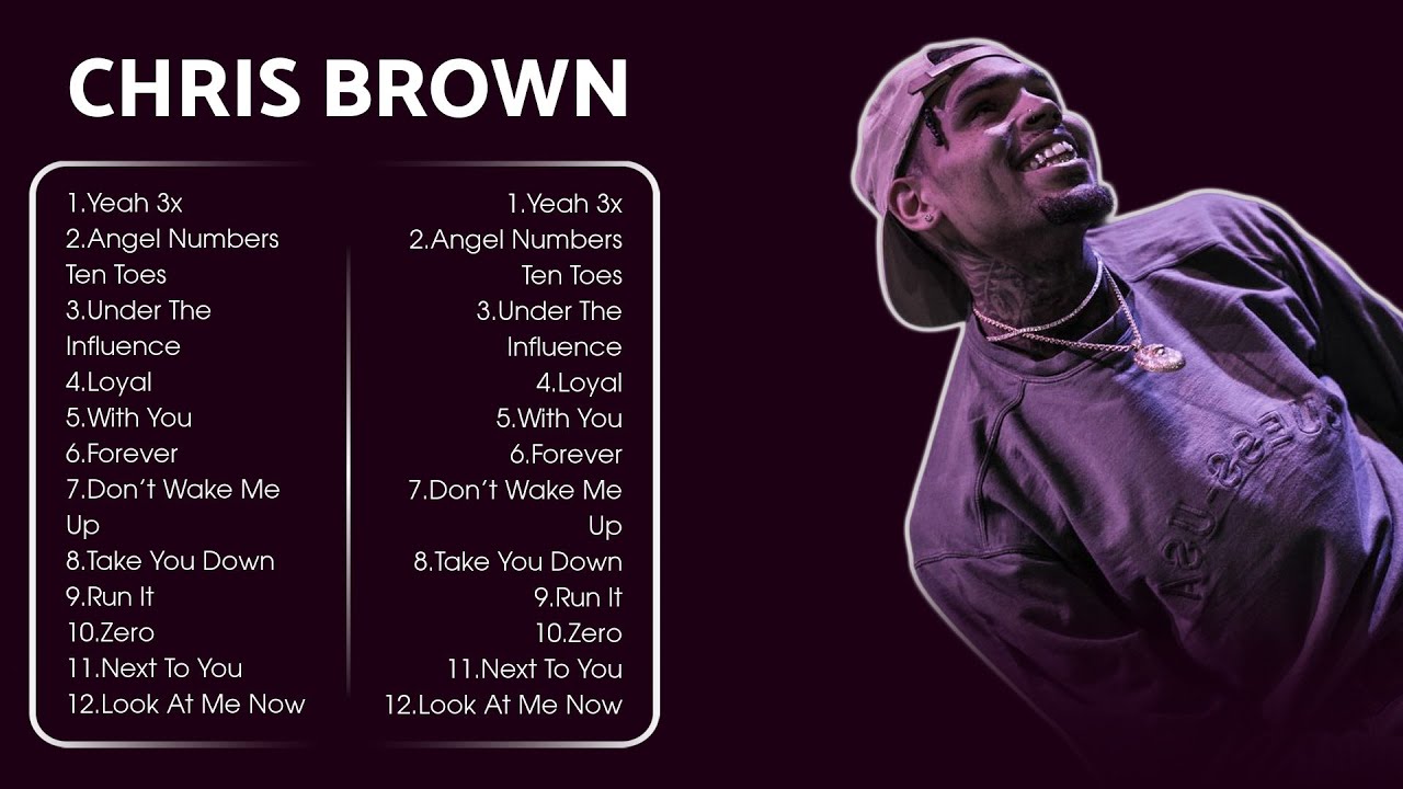 CHRIS BROWN Songs Playlist 2024 ~ The Best Of CHRIS BROWN ~ Greatest ...