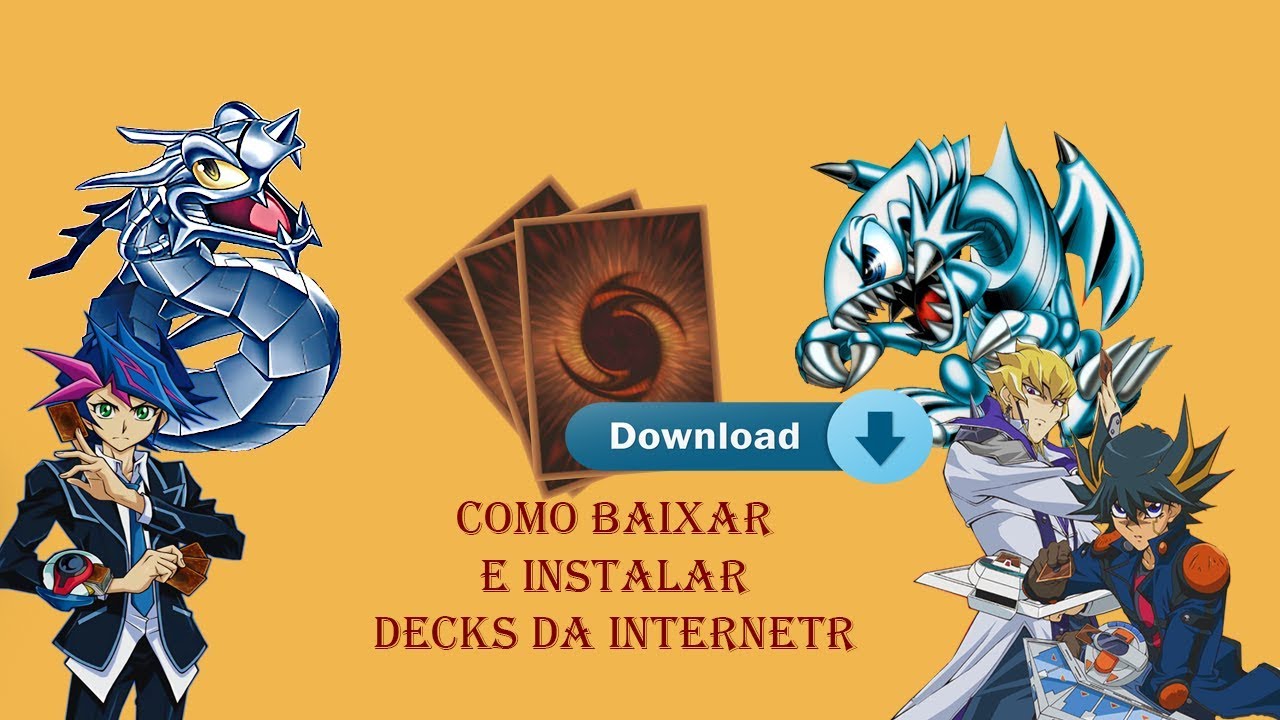 Como baixar e instalar decks pro YGOPRO (MOBILE E PC) - YouTube