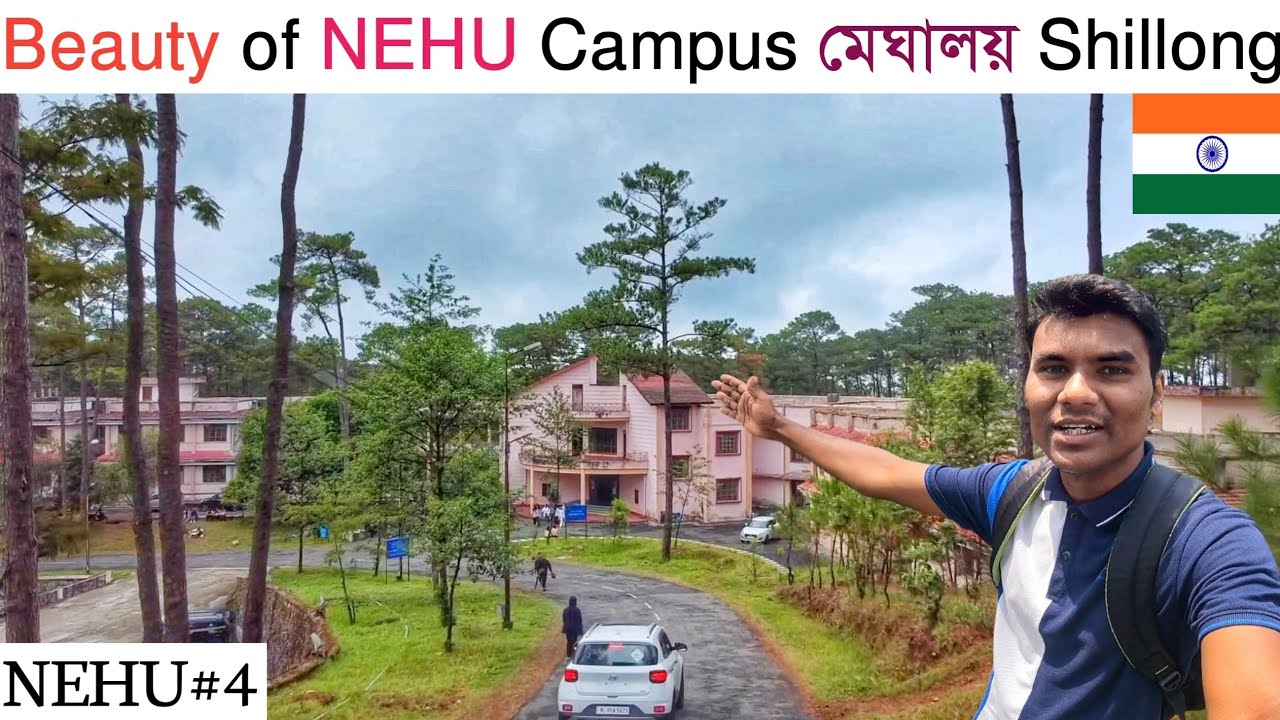 Drone View of NEHU Campus| North Eastern Hill University Vlog - YouTube
