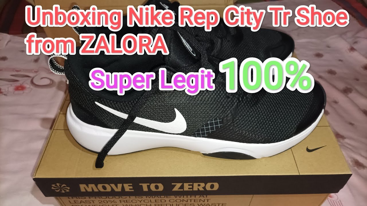 UNBOXING NIKE REP CITY TR SHOE FROM ZALORA - YouTube