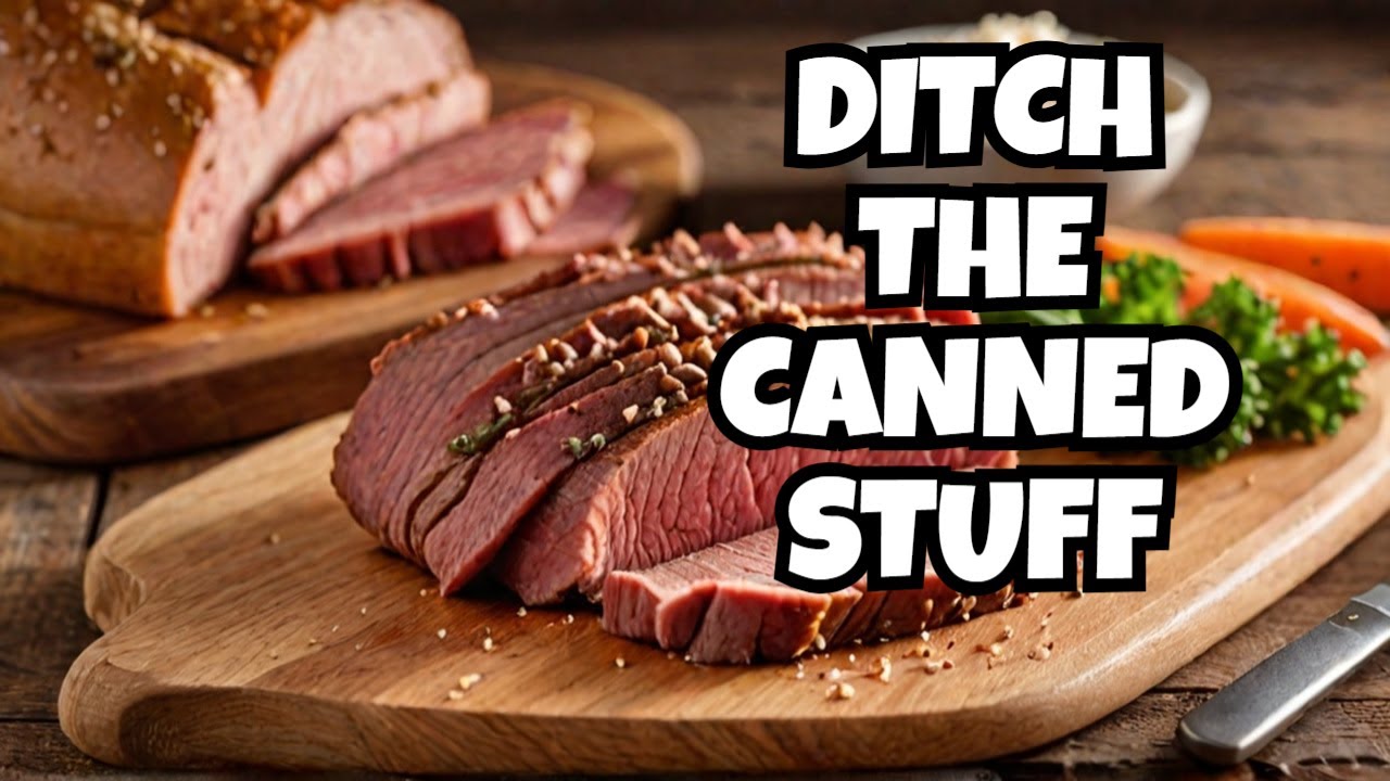 The ULTIMATE Homemade CORNED BEEF: Ditch the Canned Stuff - YouTube