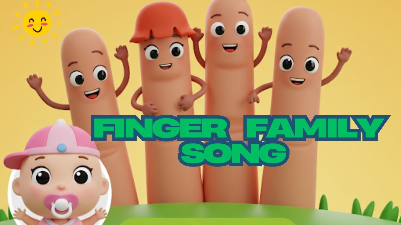 Finger Family Song | Daddy Finger Nursery Rhyme for Kids | Fun Cartoon ...