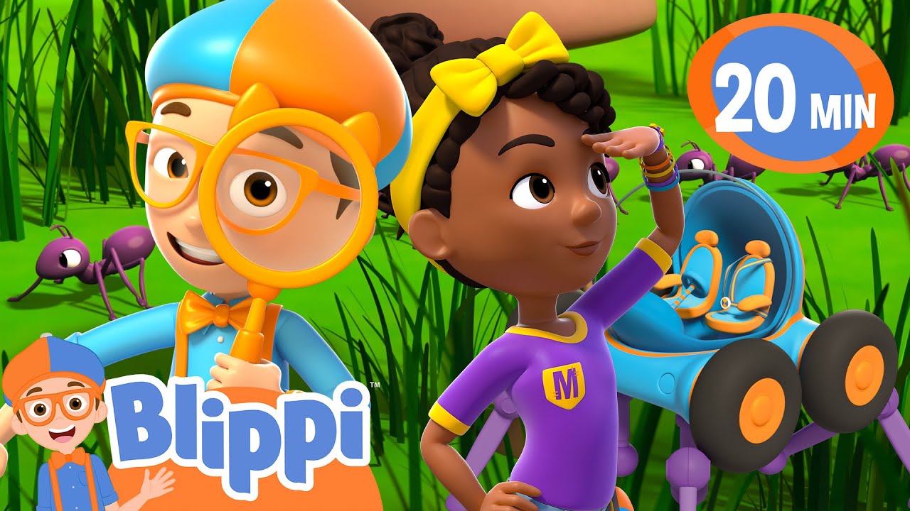 Road Trip On A Bug Adventure! | Blippi and Meekah Podcast | Moonbug ...