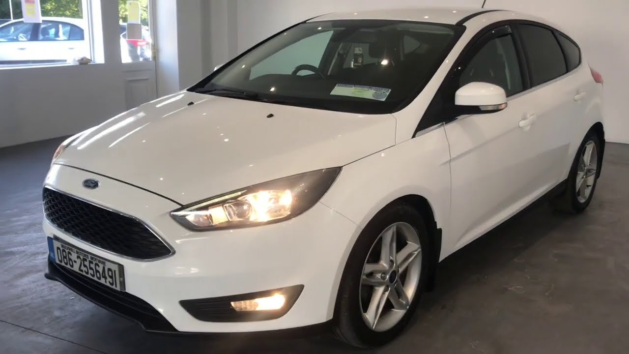Metallic White 151 Ford Focus - YouTube