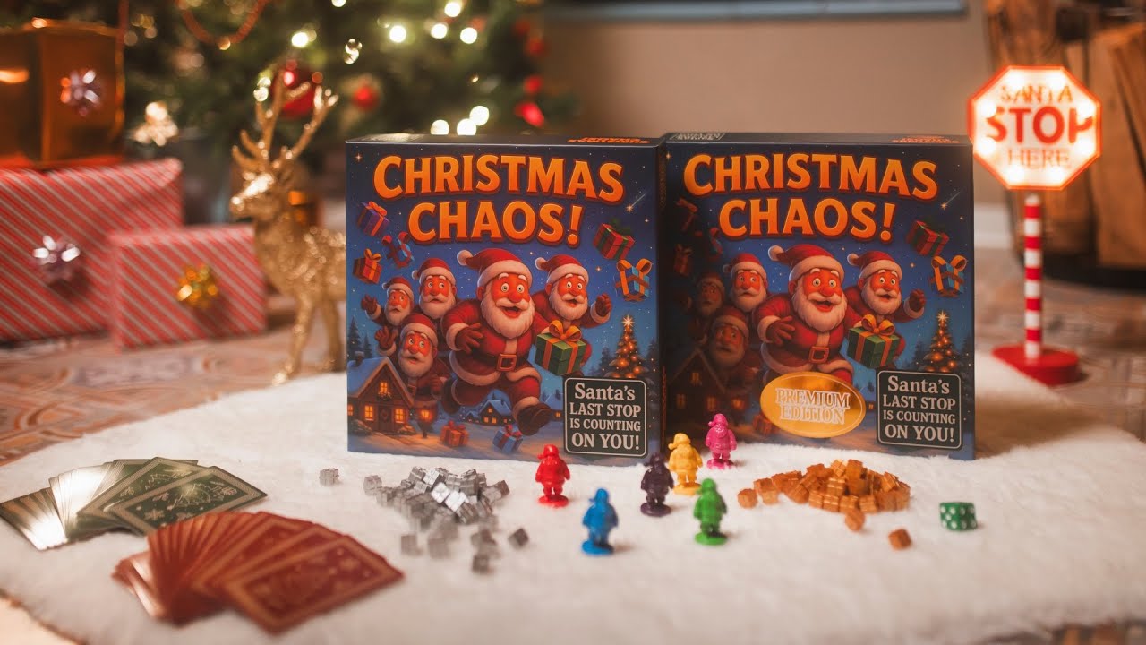 Christmas Chaos – Official Trailer | Christmas Family Board Game - YouTube
