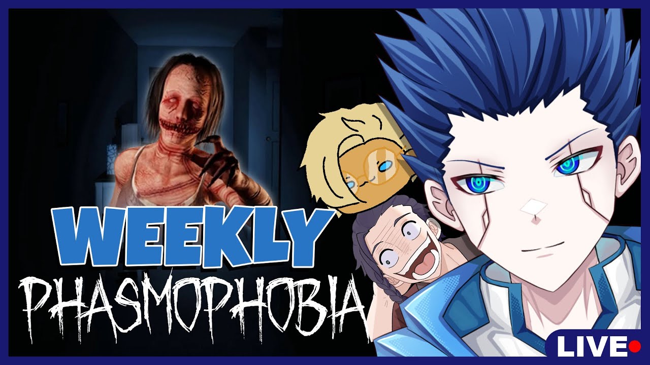 【Phasmophobia】Game horror kok weekly?【Aoki Nahato / Vtuber Indonesia ...