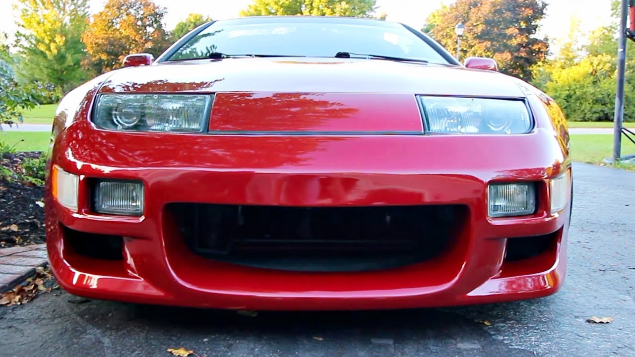 I Painted my own bumper and, well..... 2JZ Z32 Build "Zupra" - YouTube