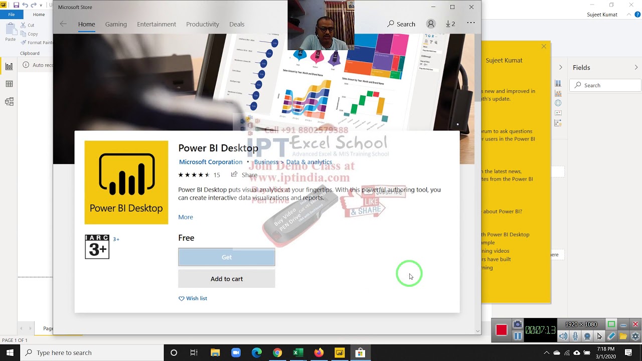 Day - 1 - Power BI App Download and Create Account - YouTube