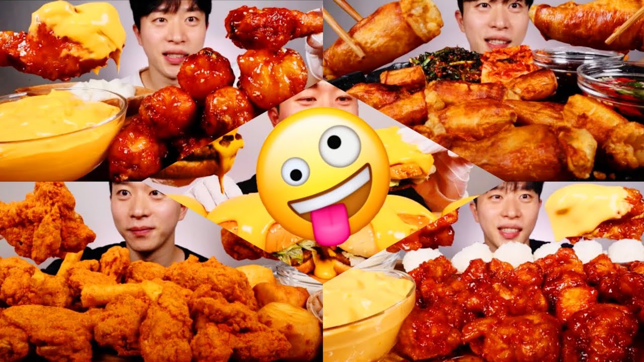 KOREAN MUKBANGERS "SEABEAR" EATING COMPILATION || MOST DELISH VARIOUS ...