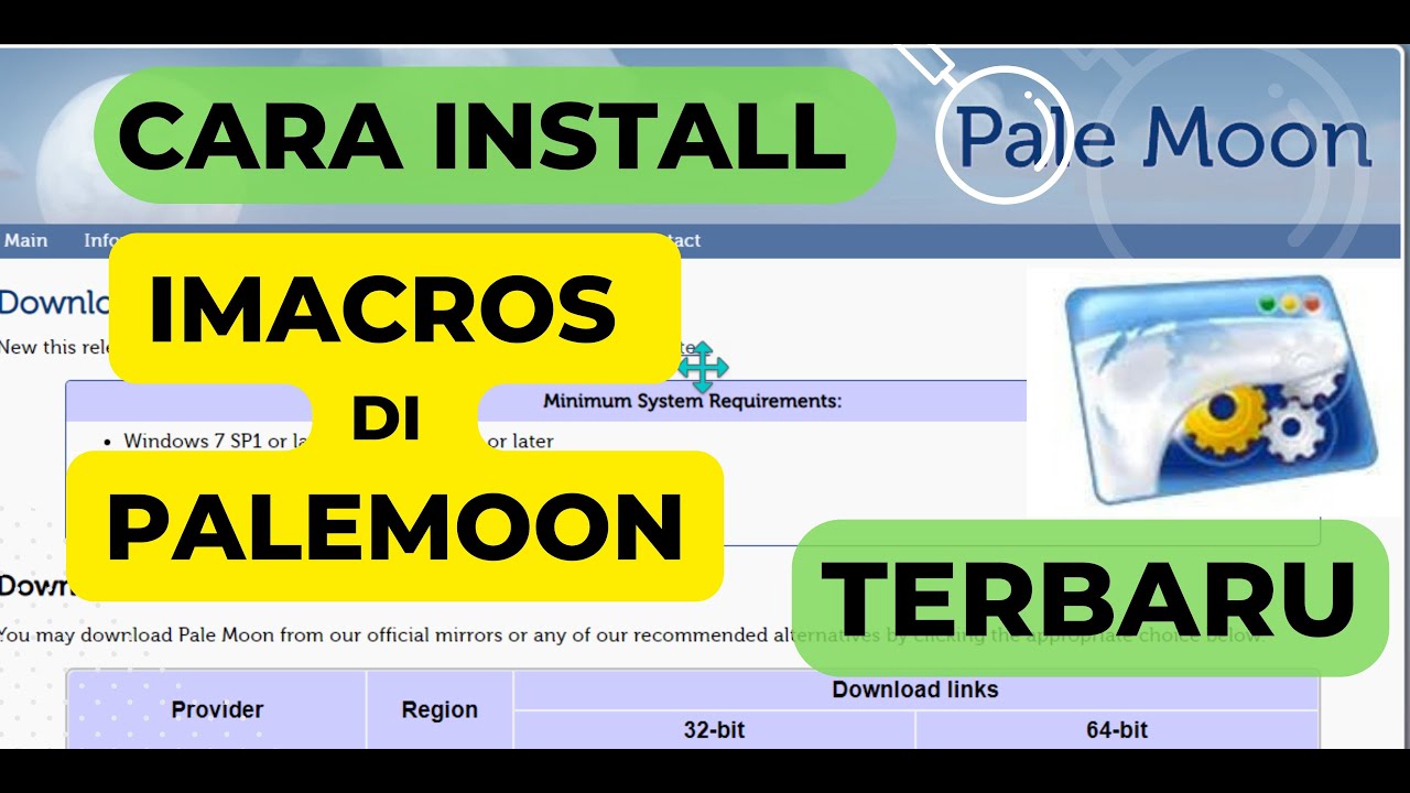 Cara Install Imacros di Browser Palemoon Terbaru 2023 - YouTube