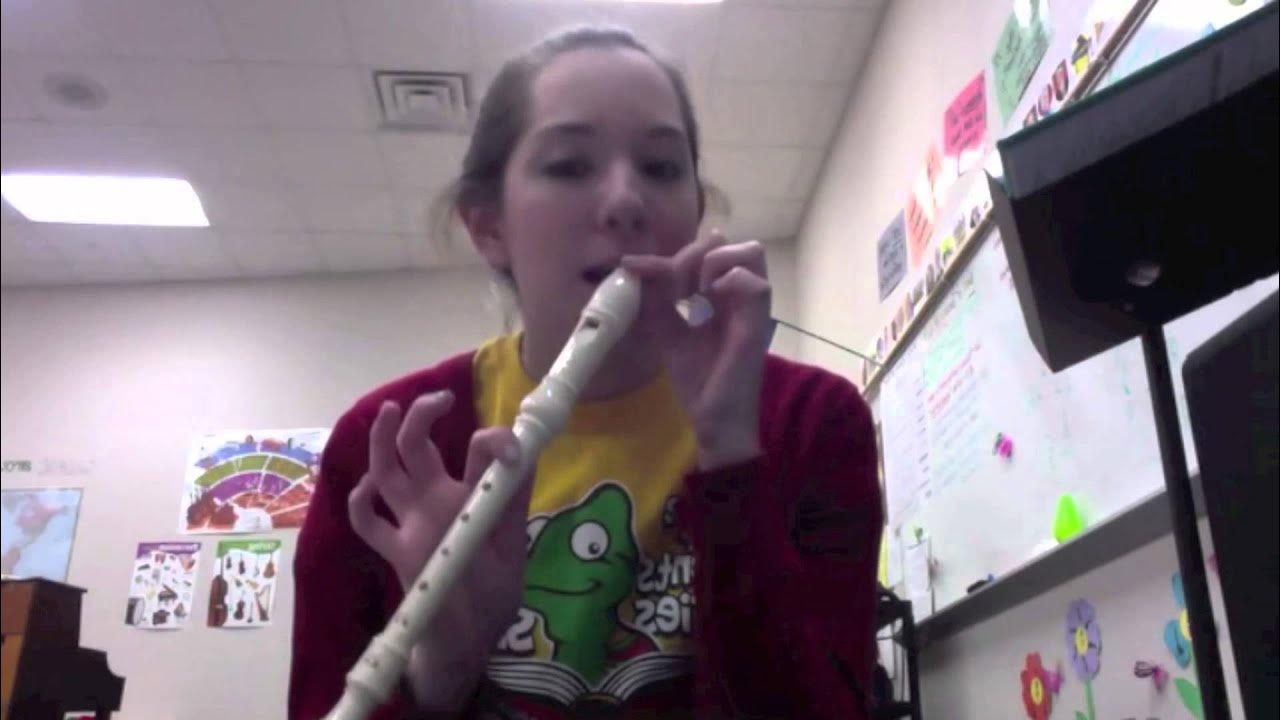 Recorder Karate - Orange Belt "Merrily We Roll Along" - YouTube