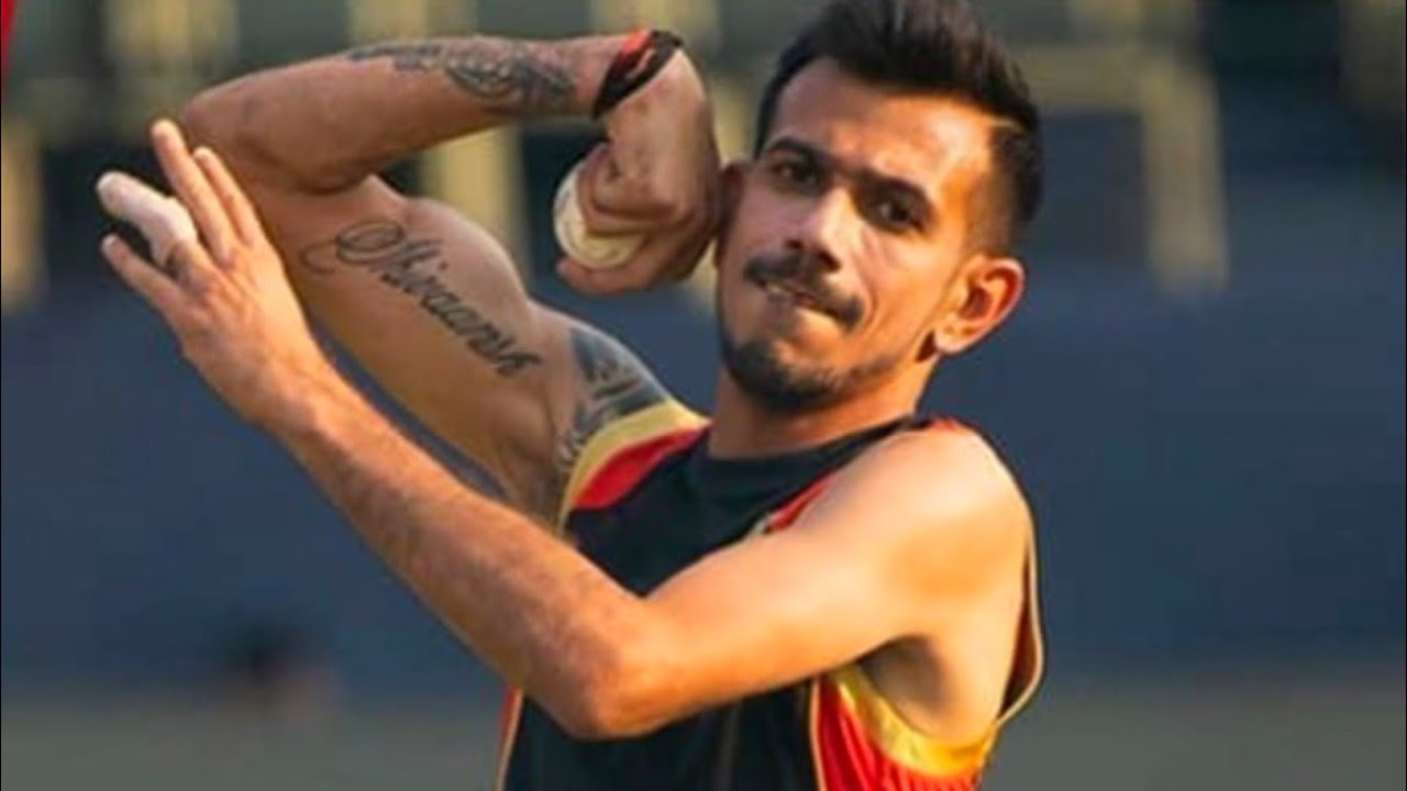 yuzvendra chahal bowling action || chahal bowling action in slow motion ...