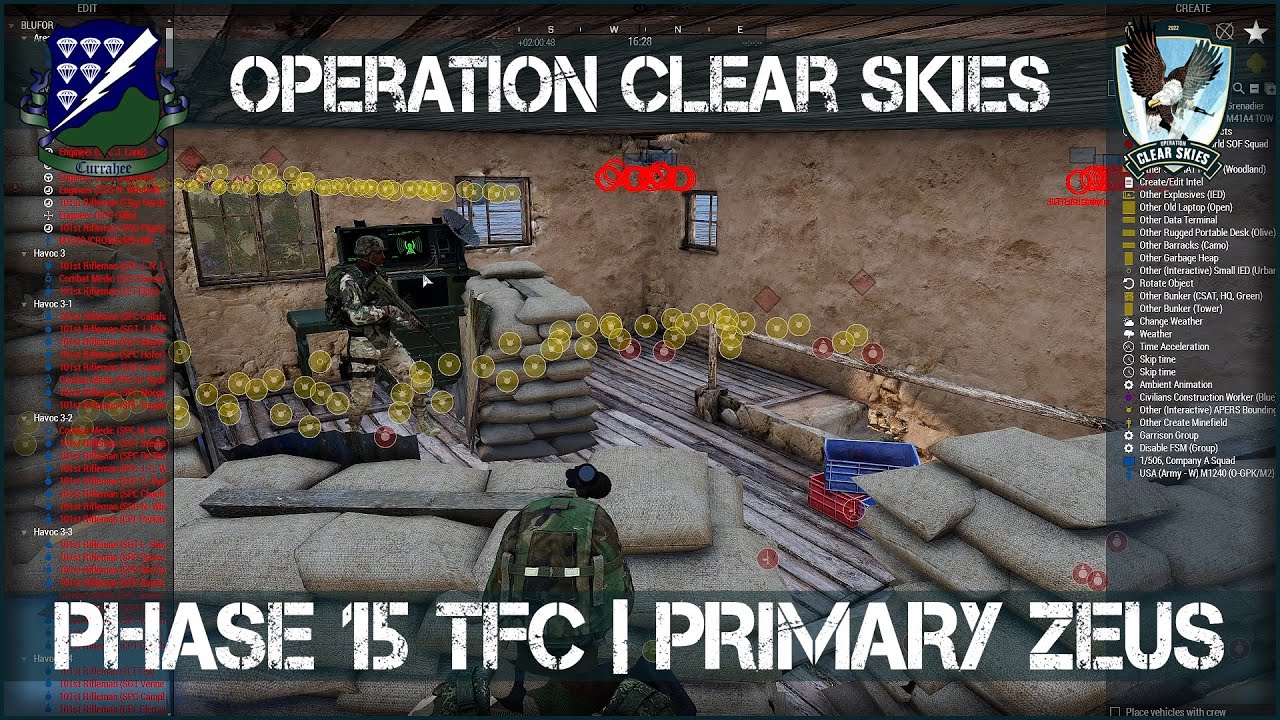 Primary Zeus | OCS 15-22 TFC | 506th IR ArmA 3 - YouTube