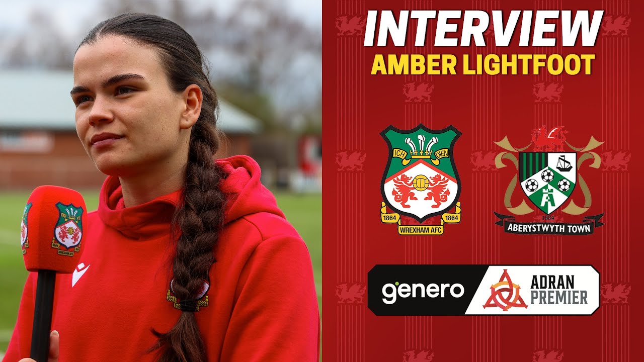 INTERVIEW | Amber Lightfoot after Aberystwyth Town - YouTube