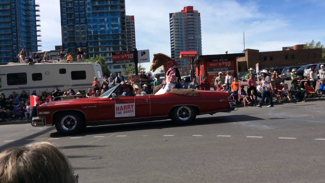 Calgary Stampede parade!! Part 1 - YouTube