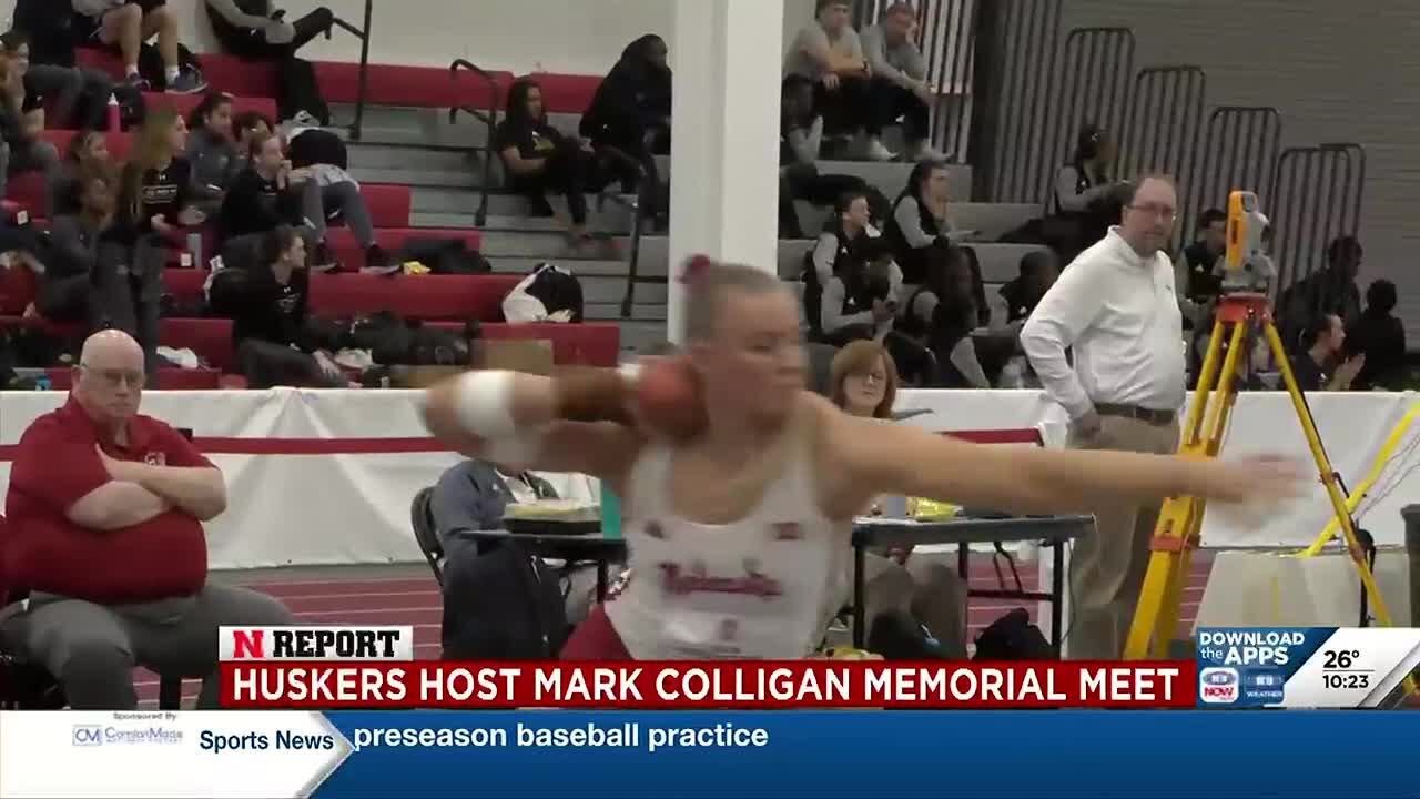Huskers host Mark Colligan Memorial Meet - YouTube