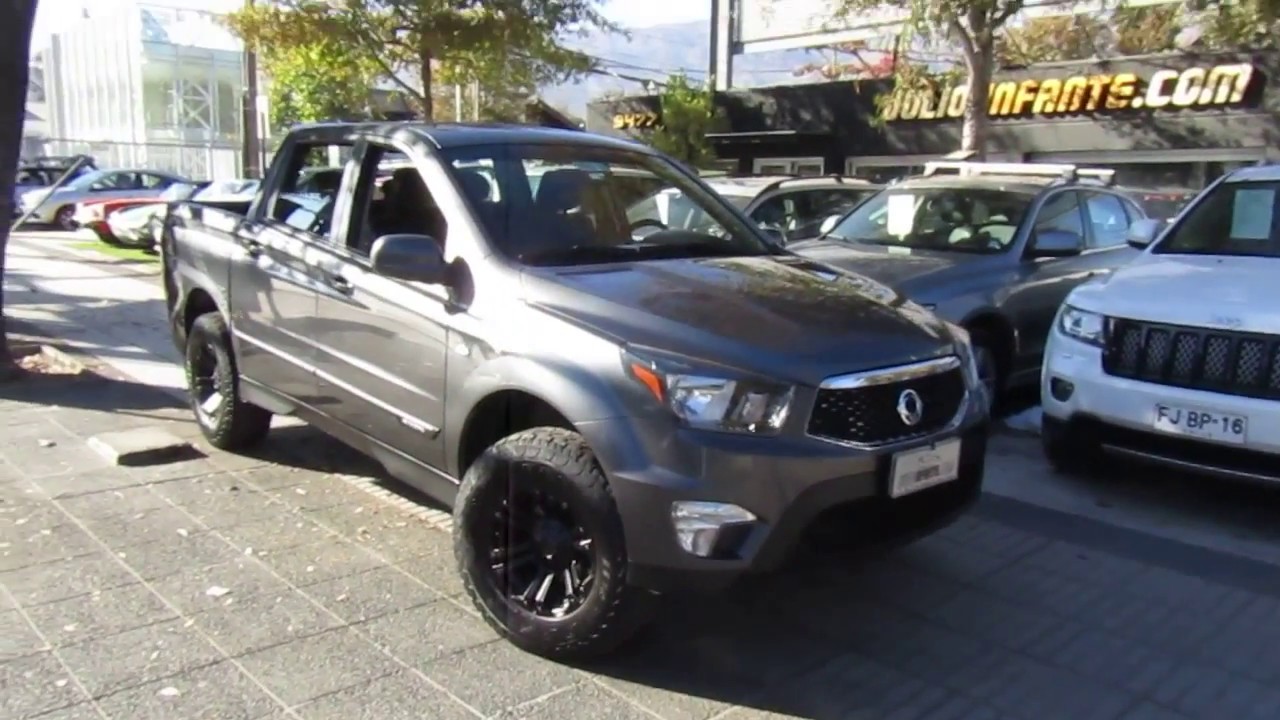 Ssangyong Actyon Sport 4X4 2.0 Diesel mec 6 veloc. 2016 - YouTube