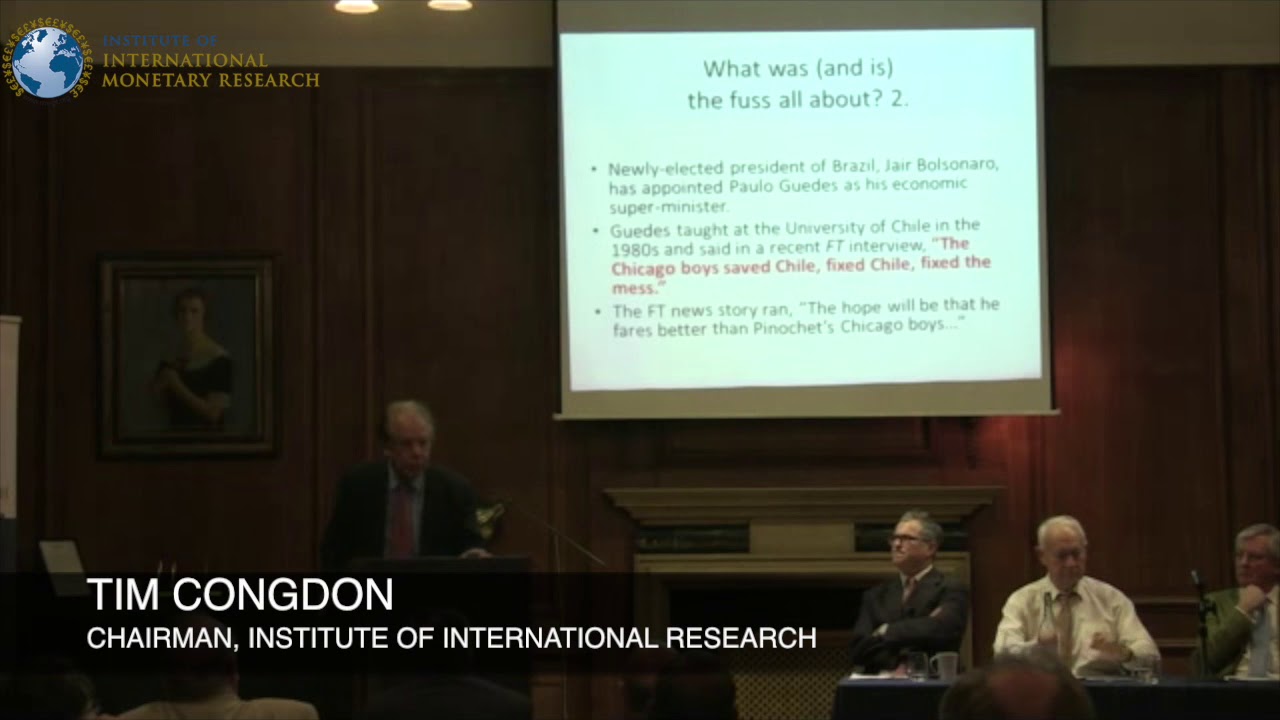 IIMR 2018 Monetary Conference: On M. Friedman and Chile. By Tim Congdon ...