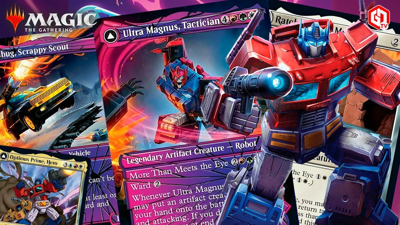 Transformers chegam em Magic The Gathering - YouTube