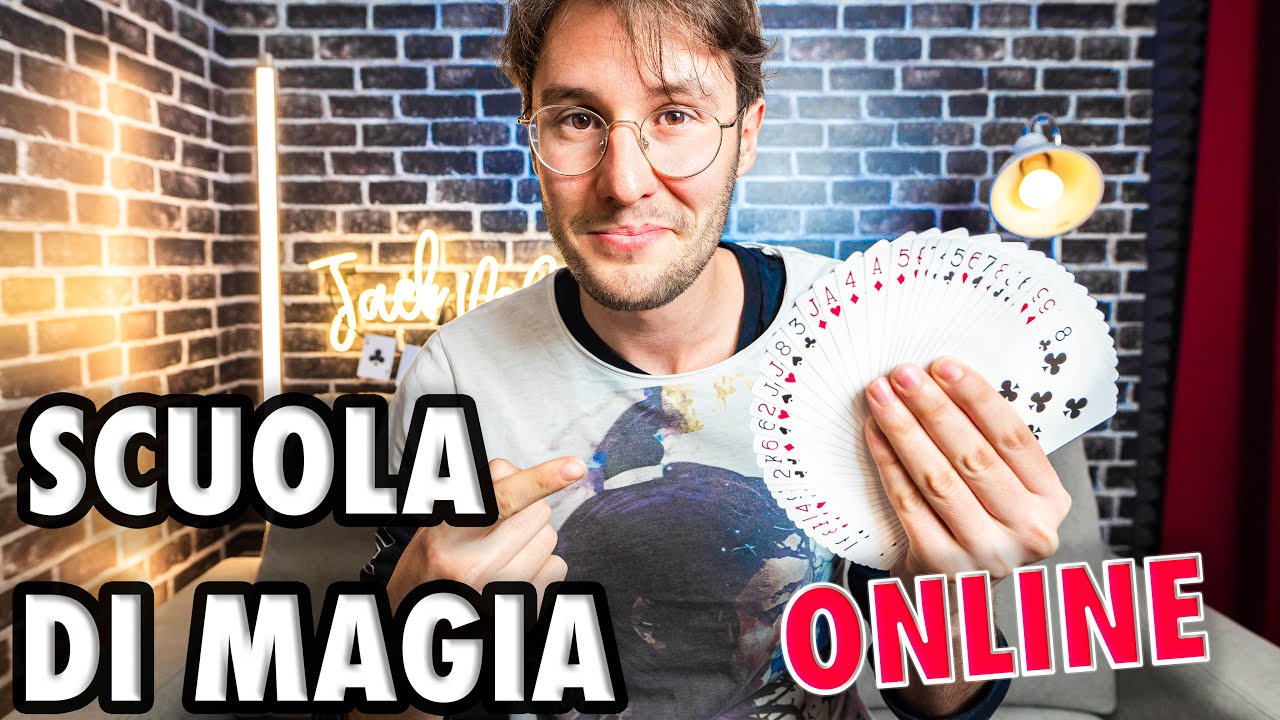 LA SCUOLA DI MAGIA ONLINE DI JACK NOBILE - YouTube
