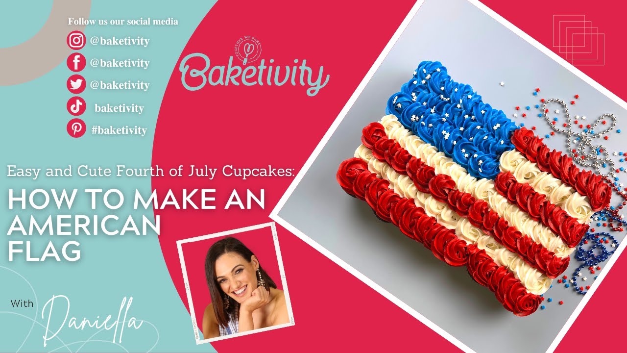 How to Make an American Flag: Easy and Cute 4th of July Cupcakes ...