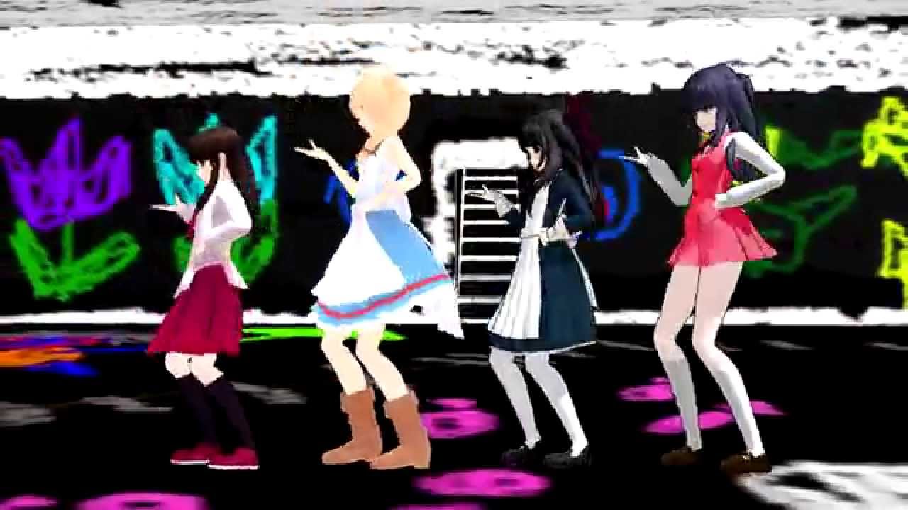 (Pixel Games)【Unchouten Love - Ib, Aya, Viola and Misao】MMD - YouTube