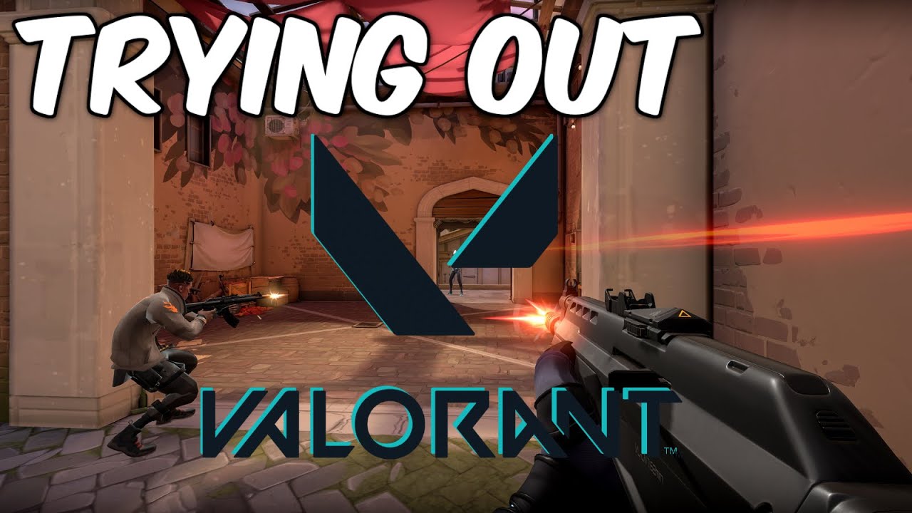 trying out valorant.. - YouTube