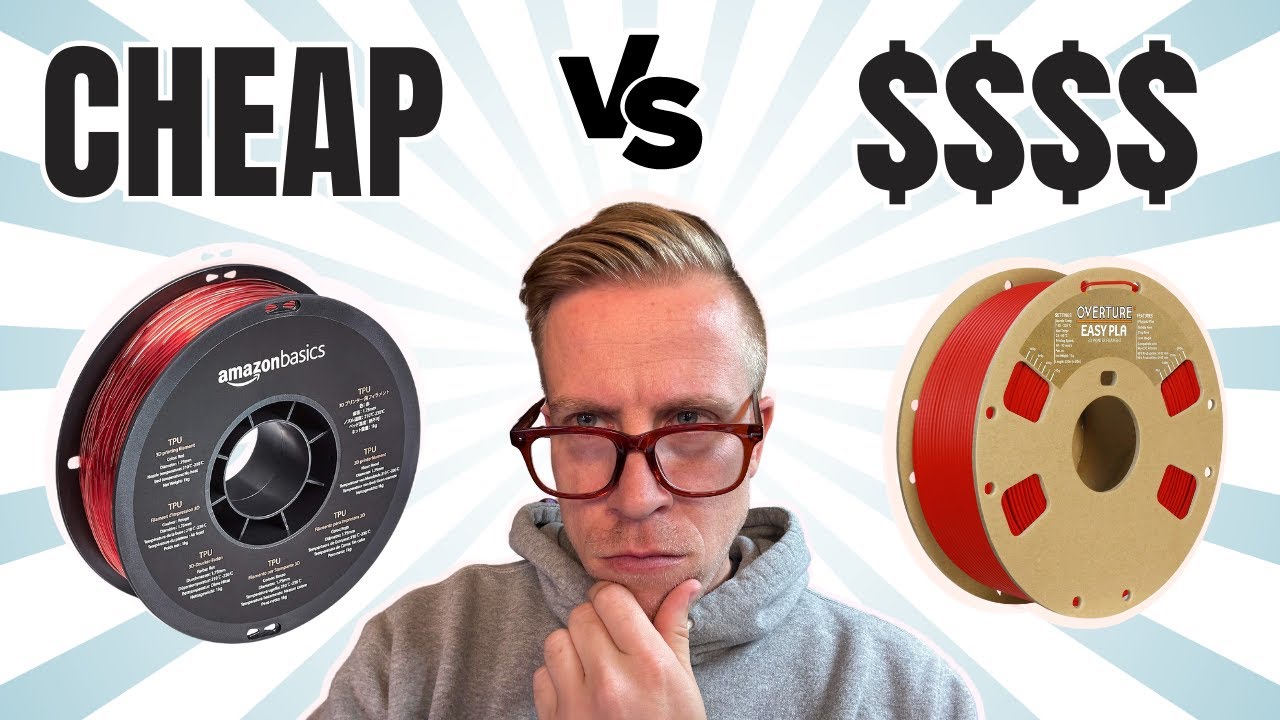 Cheap vs Expensive Filament Differences - Which to Choose? - YouTube