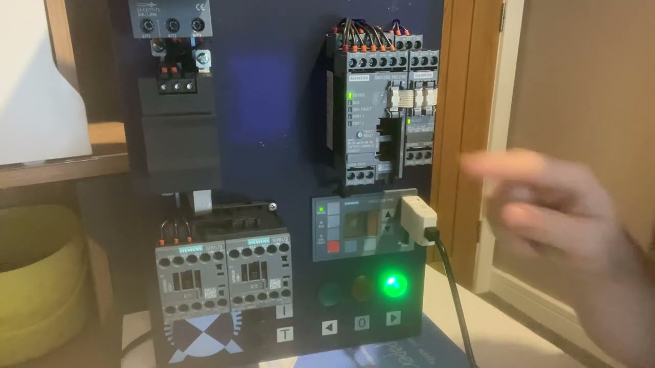 SIMOCODE Function Emergency Start - YouTube