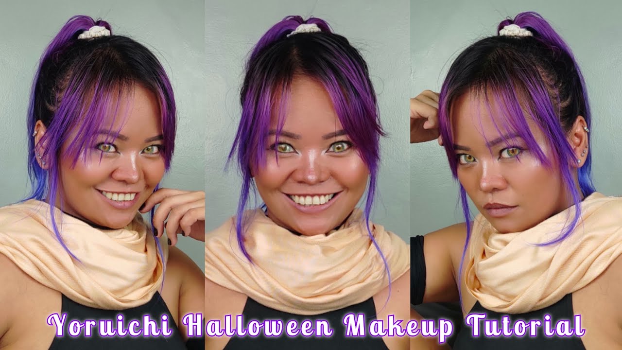 Yoruichi Shihōin from Bleach - Halloween DIY Costume/ Makeup Tutorial ...