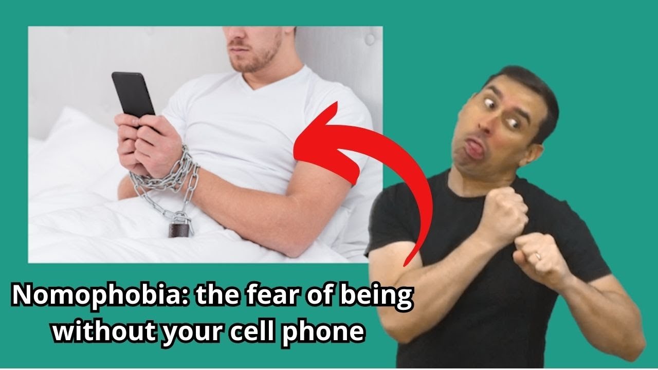 🚨Nomophobia🚨: The FEAR of being without your cell phone 📱(ISL) - YouTube