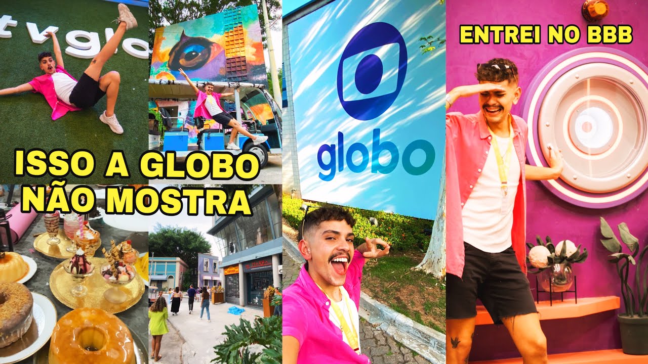 TOUR PELOS ESTÚDIOS GLOBO (Projac) - CONHECI TUDO! - YouTube