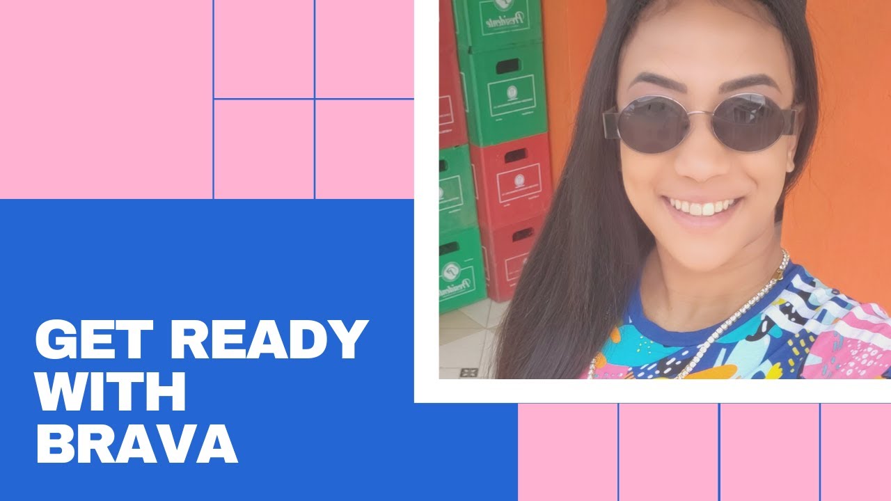 Get Ready With Brava Beast | How Keeping Blonde Hair & Outfit - YouTube