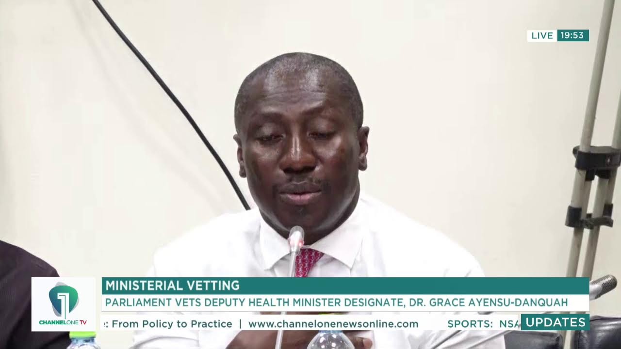 LIVE: Appointments Committee Vets Prof. Dr. Grace Ayensu-Danquah - YouTube