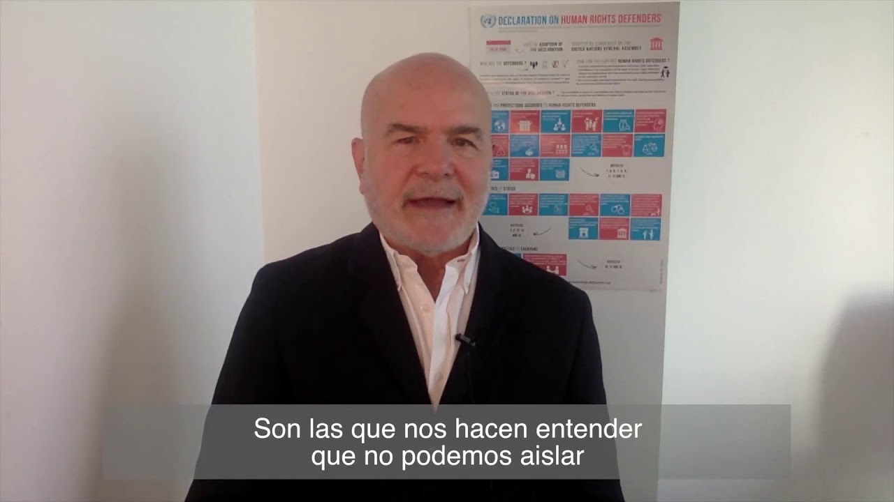 Conferencia inaugural a cargo de Michel Forst, Relator Especial de la ...