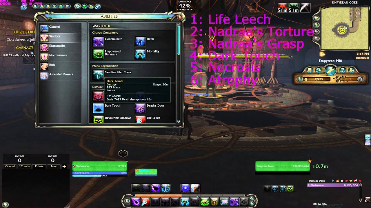 Rift - 61 Warlock -Single- Mage - 2.1 - Guide - YouTube