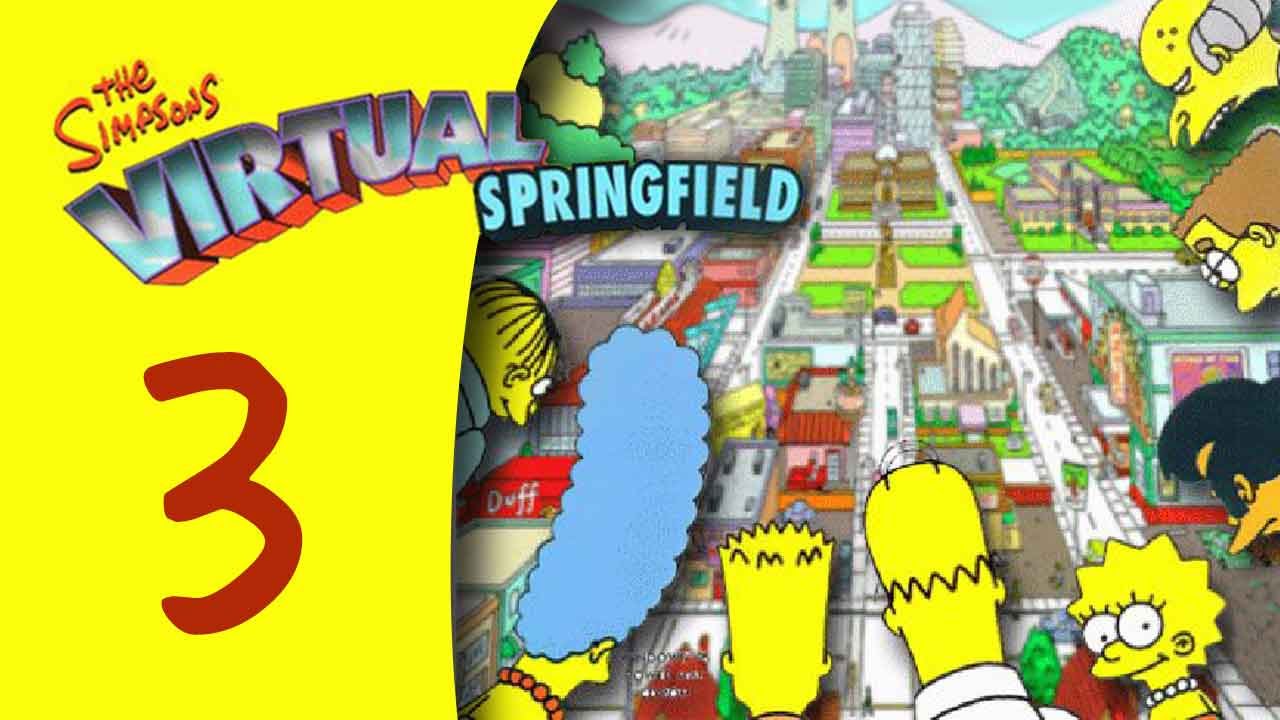 The Simpsons: Virtual Springfield - Part 3 - YouTube