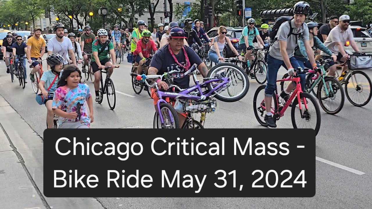 Chicago Critical Mass, May 2024. Happy Friday. - YouTube