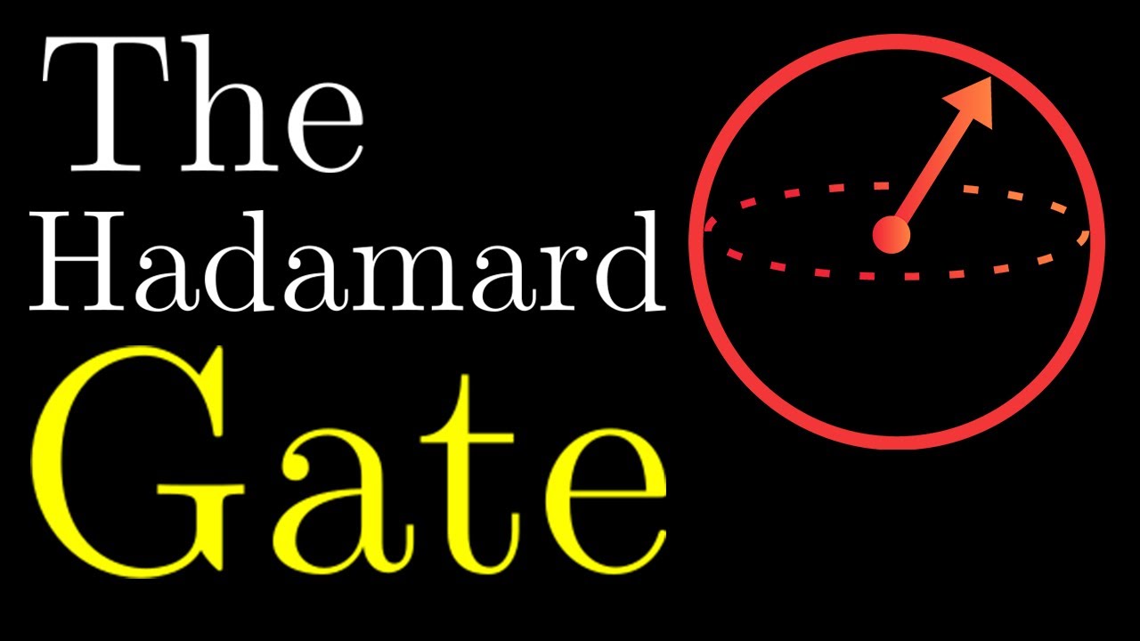 Quantum Computing Course: 1.6 The Hadamard Gate and the +, -, i and -i ...