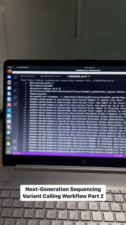 Next-Generation Variant Calling Workflow Part 2 - YouTube