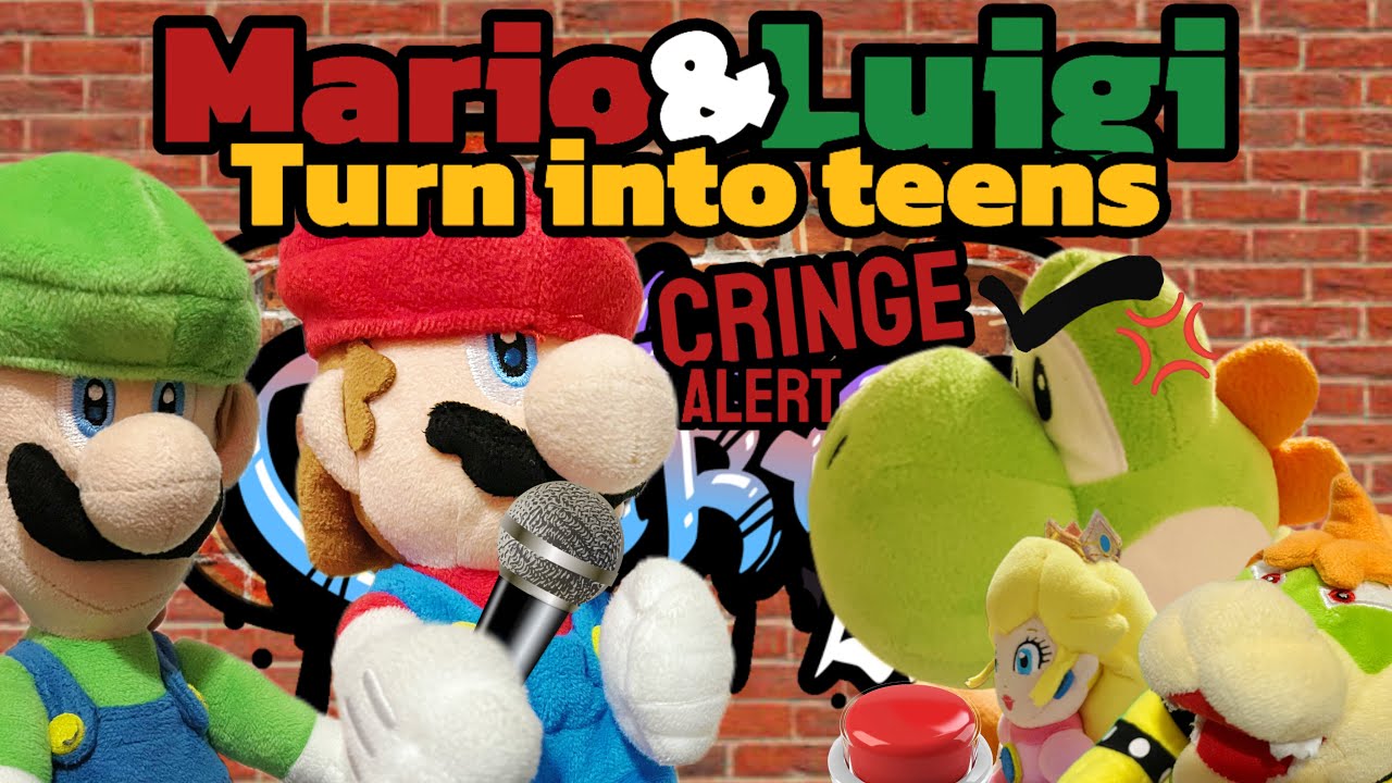 GMP: Mario & Luigi Turn Into Teens! (CRINGE ALERT!!!) - YouTube