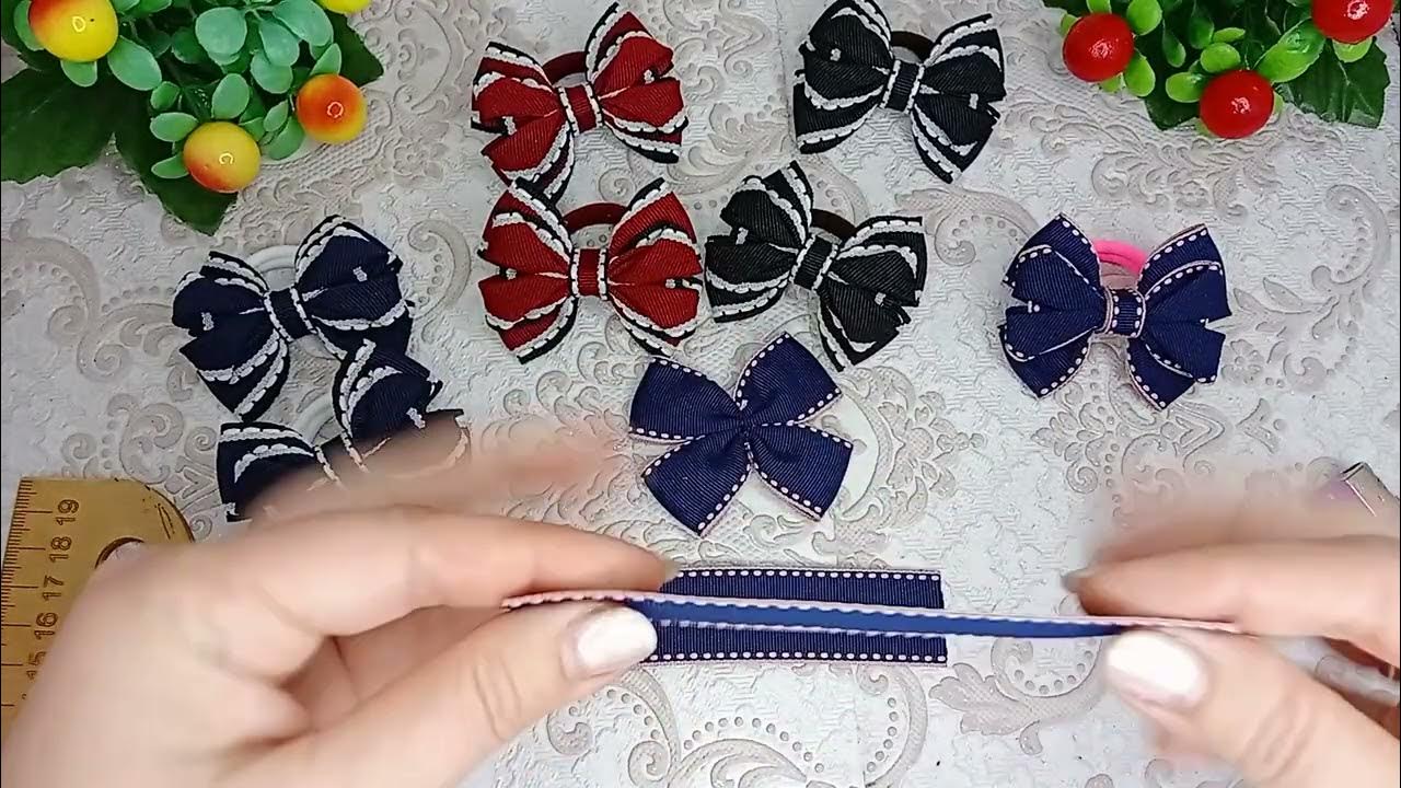 Всем рекомендую сделать! Школьные бантики 🎀 - YouTube