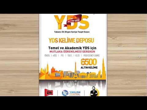 YDS KELİME DEPOSU TANITIM VİDEOSU