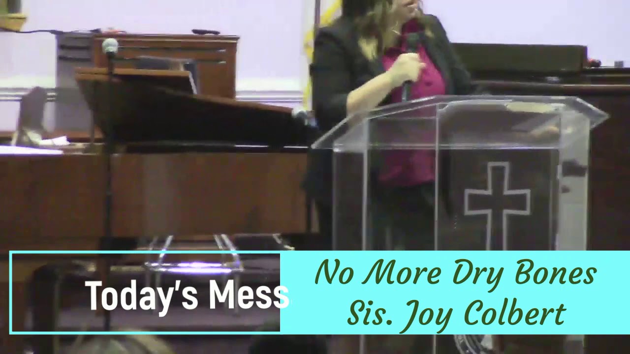 No More Dry Bones (Sis Joy Colbert) - YouTube