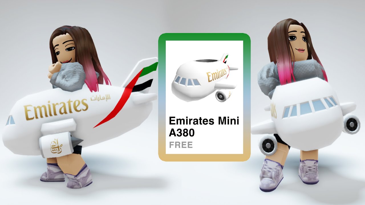 【ROBLOX】無料アイテム紹介｜ミニ飛行機アクセサリ AO adventure（全豪オープン）【ロブロックス】GET THIS FREE ...