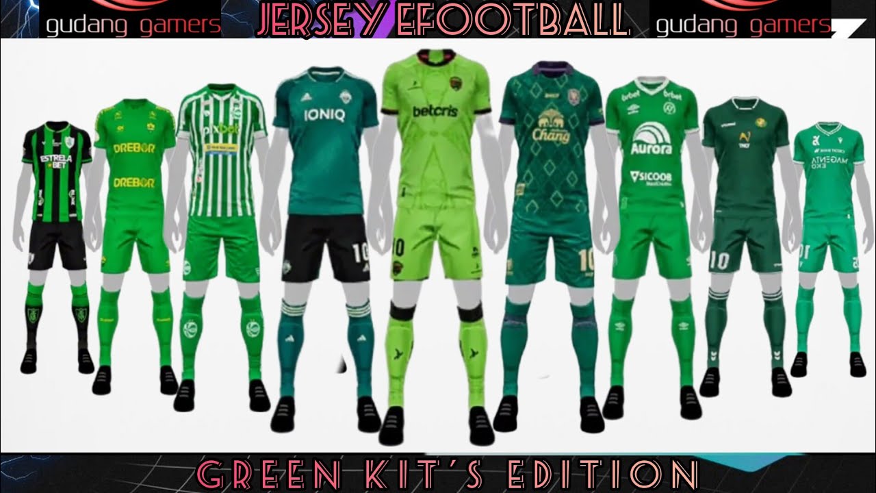 Best Green Kit's Edition' Efootball Mobile 2024🔥 - YouTube