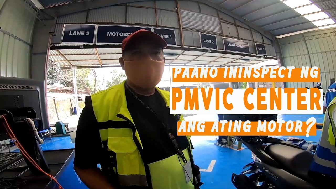 Paano iniinspect ng PMVIC center ang ating mga motor? - YouTube