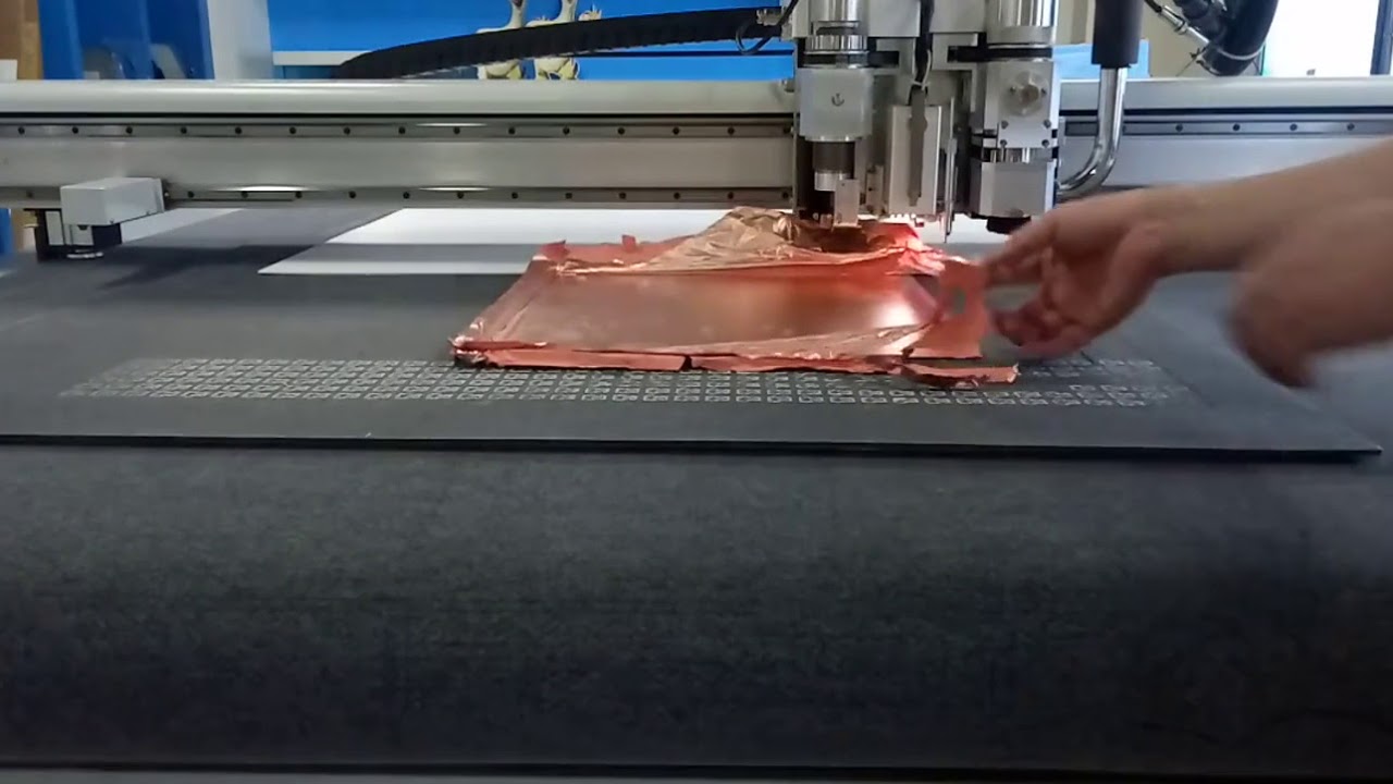 Cutting Circuit Board PCB Material Machine Video_PCB Copper Foil Supply ...