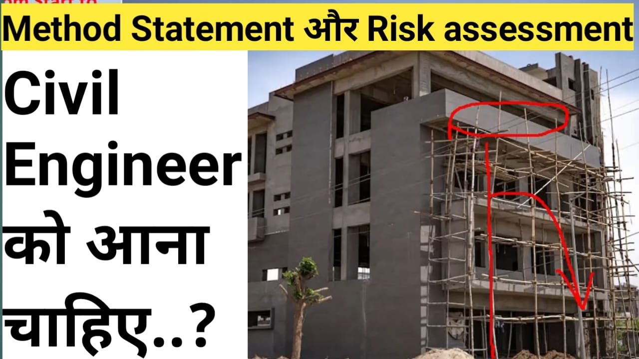 Risk Assessment & Method Statement in Project Management, Civil ...